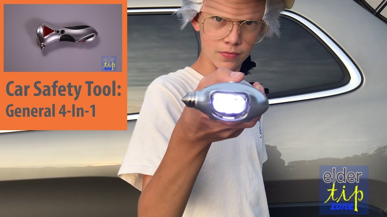 Episode 30: Car Safety Tools: General 4in1 Car Rescue Tool - YouTube