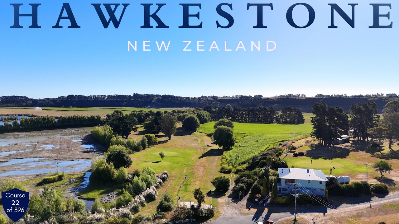 Hawkestone Golf Club | Course 22 of 378 | New Zealand - YouTube