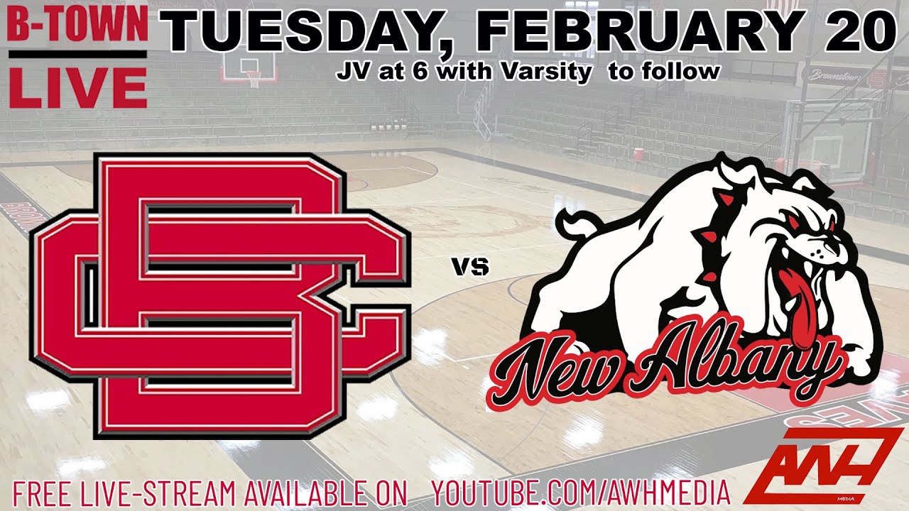 B-TOWN LIVE: Brownstown Braves vs New Albany - YouTube