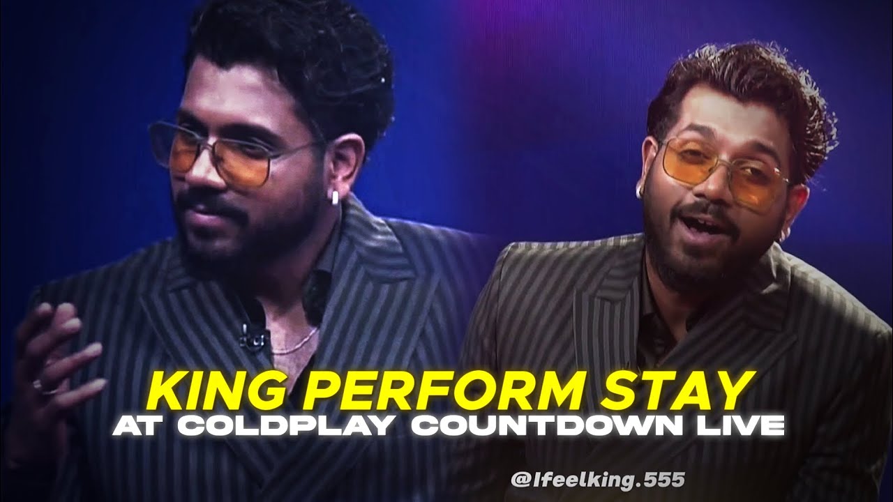 KING PERFORMS STAY AT COLDPLAY COUNTDOWN LIVE || KING NEW SONG 2025 ️ # ...