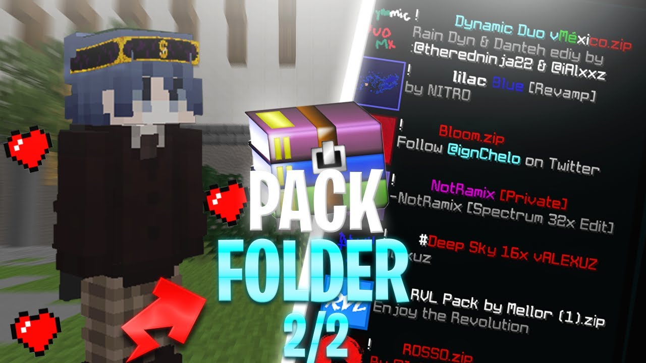 Pack Folder Release ~ UHC / Pot PvP (+30 Packs) 2/2 - YouTube