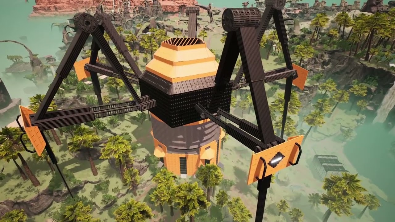 Satisfactory - Giant non-portable Miner - YouTube