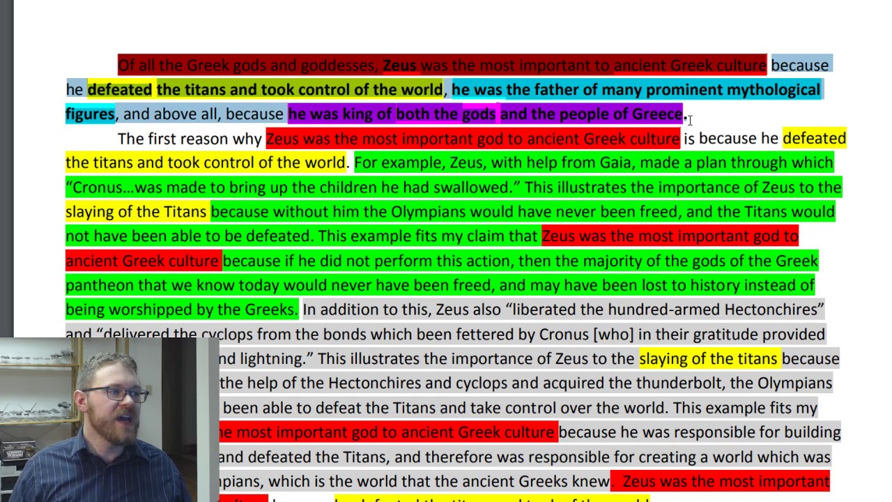 Academic Essay Thesis Statement - YouTube