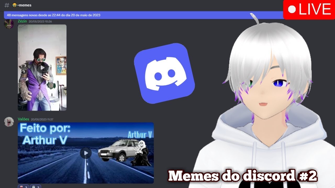 OS MELHORES MEMES DO DISCORD! #2 - YouTube