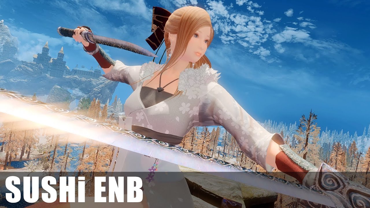 Skyrim Mod Showcase: SUSHi ENB - YouTube