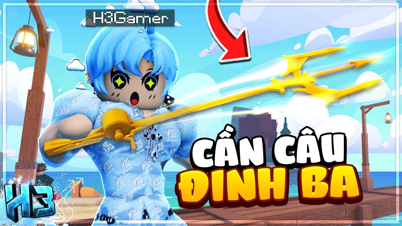 Mình Sở Hữu CẦN CÂU ĐINH BA?? Sức Mạnh TRIDENT ROD Trong Fisch | Roblox ...