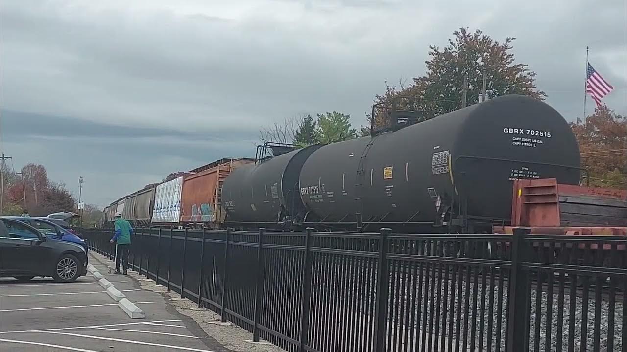 Northbound NS mixed manifest on track two - YouTube
