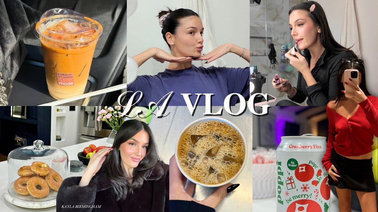 weekend in the life of a 25 year old living in LA - YouTube