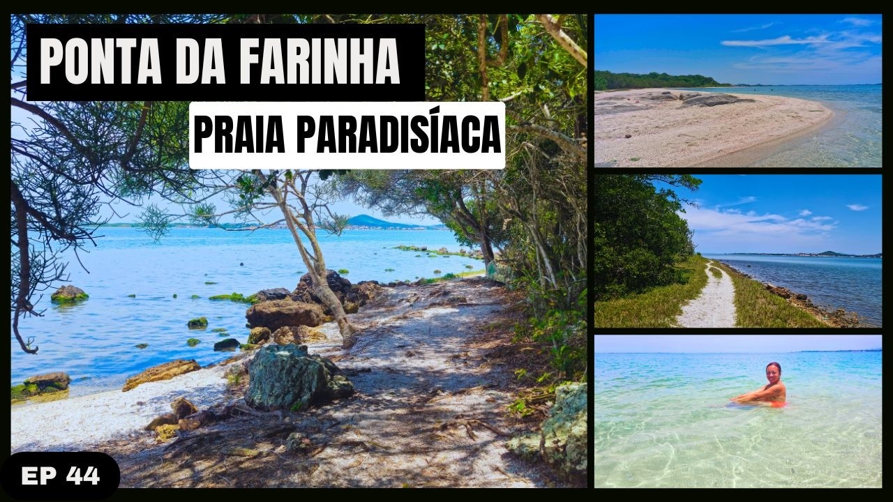 Conheça a Ponta da Farinha em Iguaba Grande - RJ│Praia com águas ...