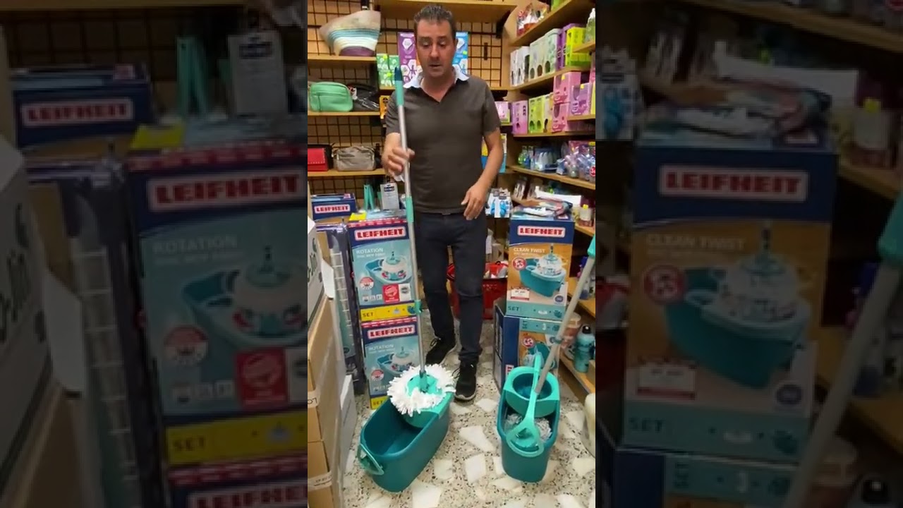 Diferencias entre Clean Twist y Rotation de Leifheit - YouTube