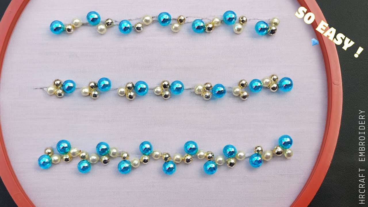 You Won’t Believe How Easy This Is! 3 Pearl Beading Designs for ...