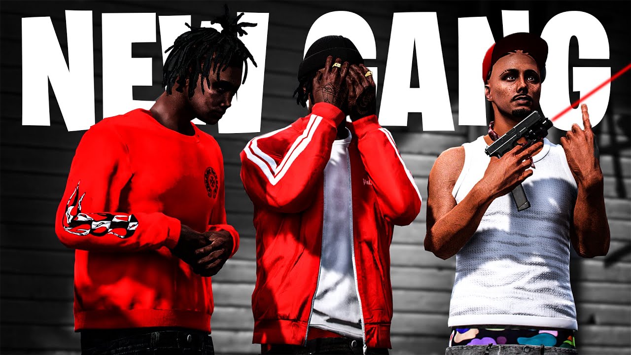 I started a BLOOD GANG in GTA 5 RP! (New Leaf RP) - YouTube