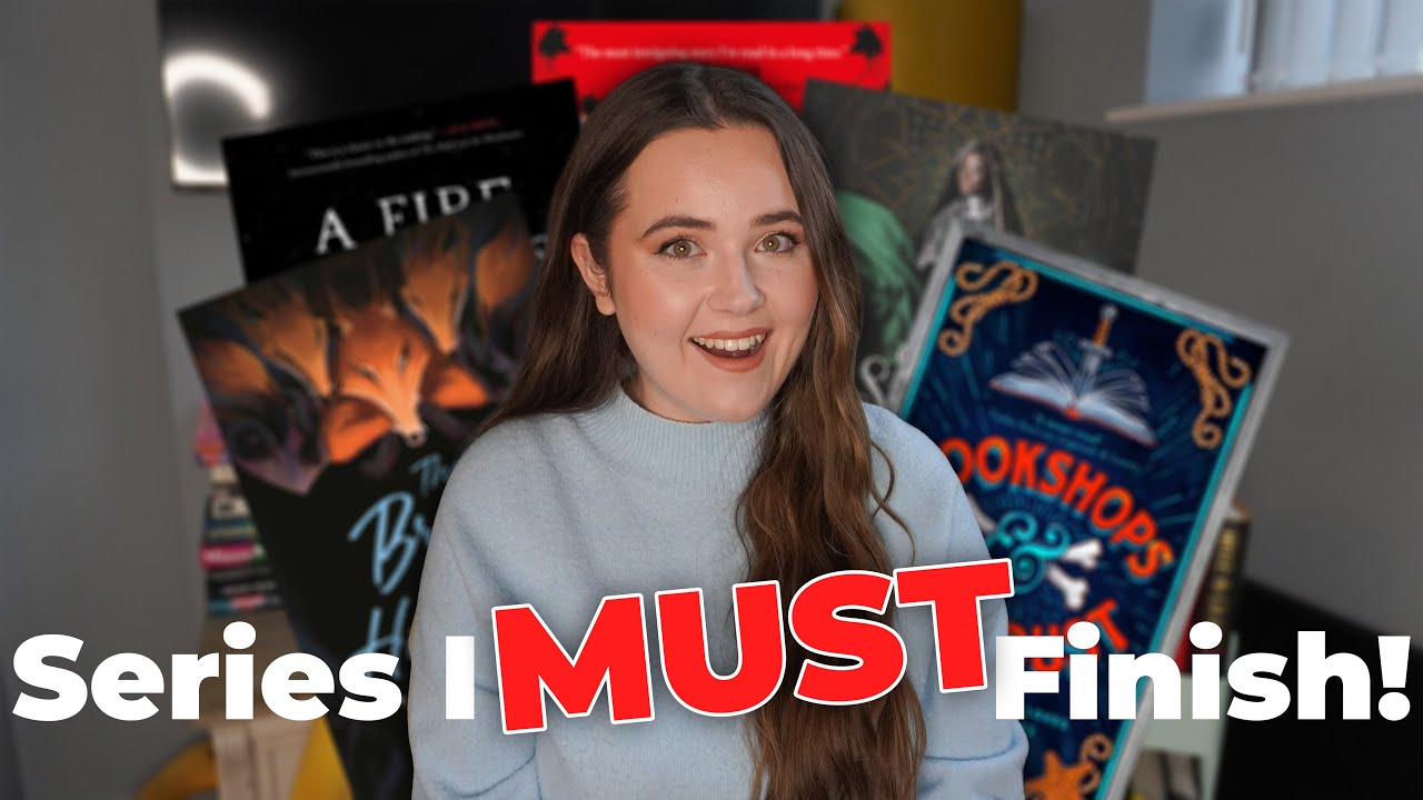 book series I MUST FINISH in 2024!📚 - YouTube