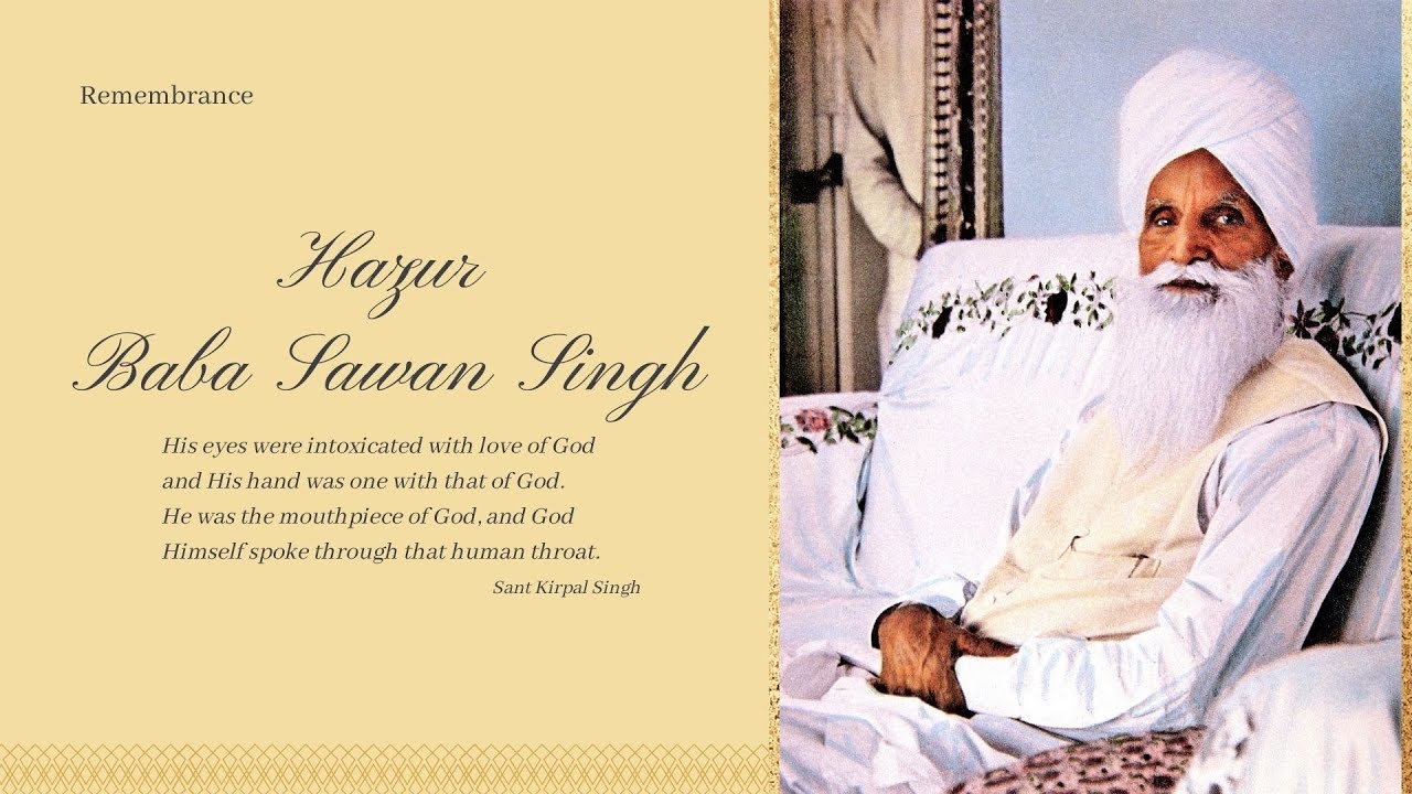 HAZUR BABA SAWAN SINGH − The brilliant Sun of Spirituality - YouTube
