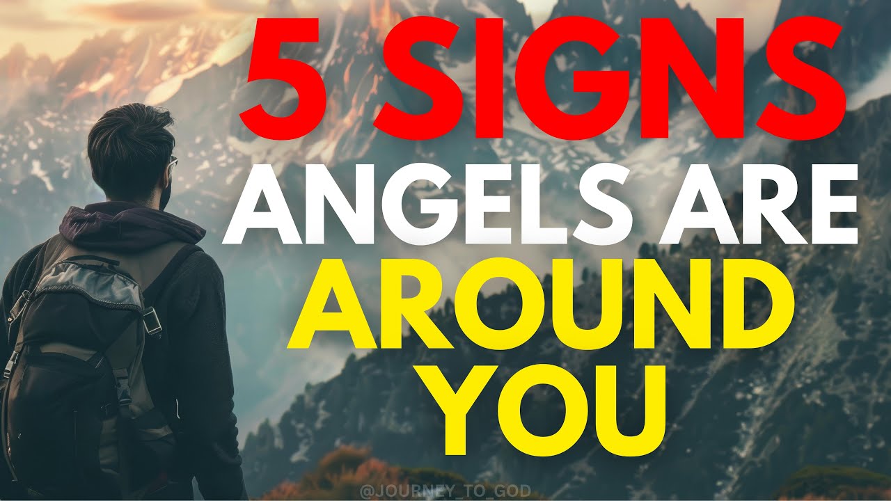 5 Clear Signs Angels Are AROUND You - YouTube