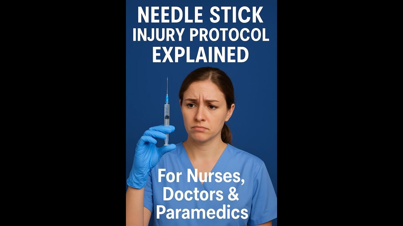 Needle Stick Injury Protocol Explained | For Nurses, Doctors ...