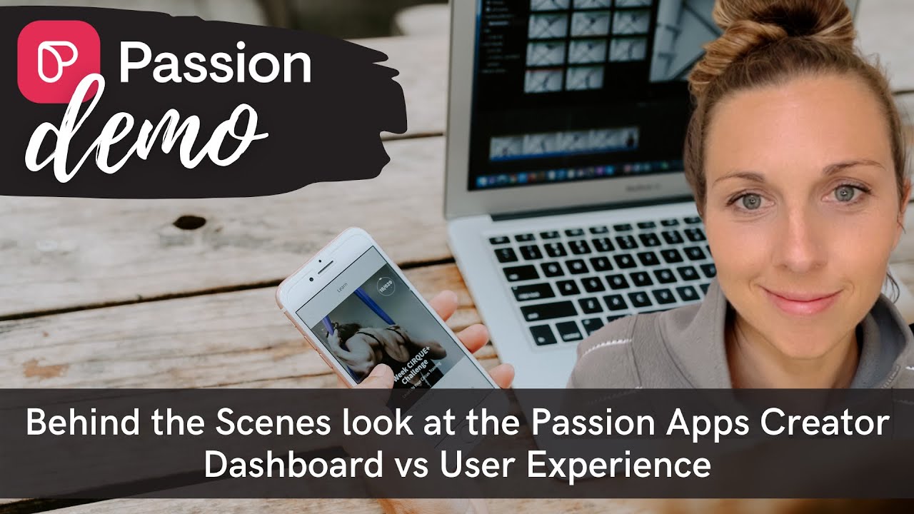 Passion Apps User Experience vs Creator Dashboard DEMO! - YouTube
