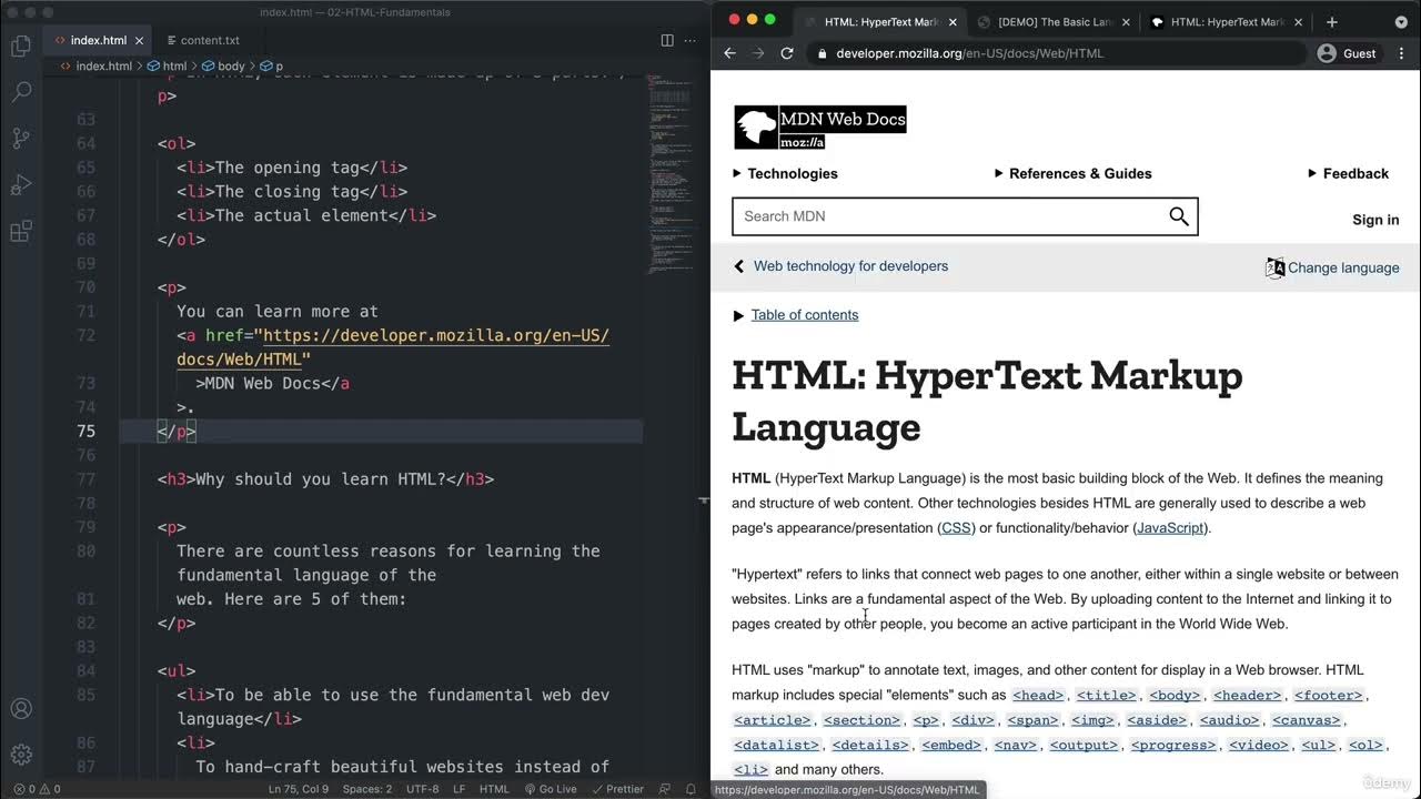 Html part 5 - YouTube
