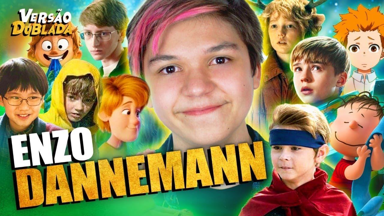 ENZO DANNEMANN | A NOVA GERAÇÃO DE DUBLADORES JÁ COMEÇOU! - YouTube