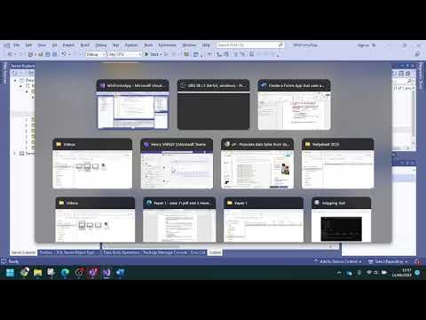 03 - A-level Computer Science NEA (C#) - Select data from an MS SQL ...