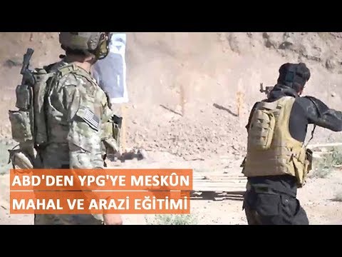 ABD'den YPG'ye meskûn mahal ve arazi eğitimi
