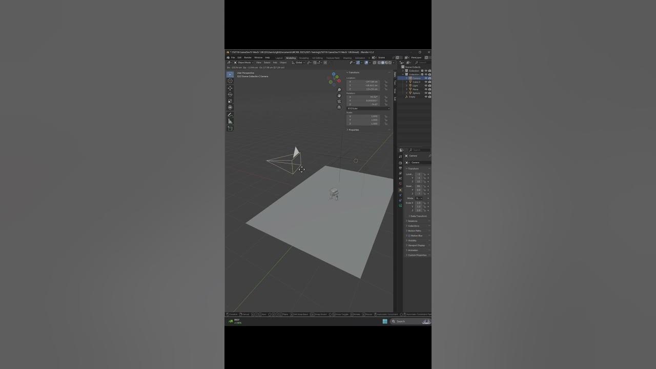 SOLUTION to Some Objects Not grabable in Blender #blender - YouTube