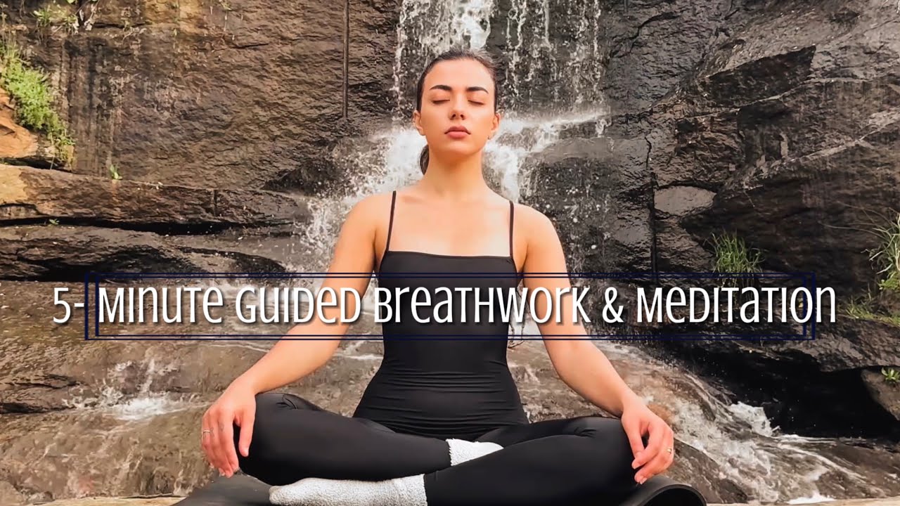 5 Minute Guided Breathwork & Meditation | Relax, Reset & Ground ...