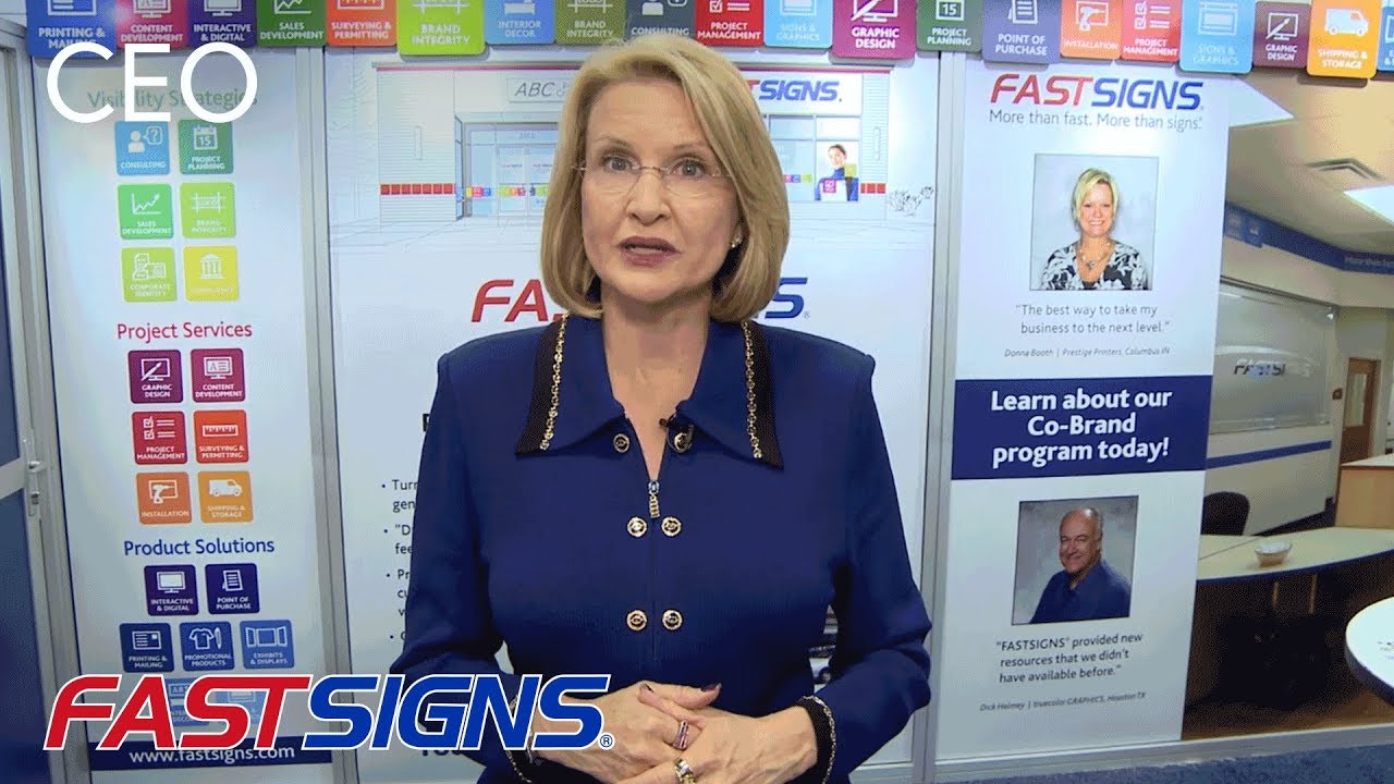 Signs & Digital Graphics: FASTSIGNS® CEO Catherine Monson Discusses Co ...