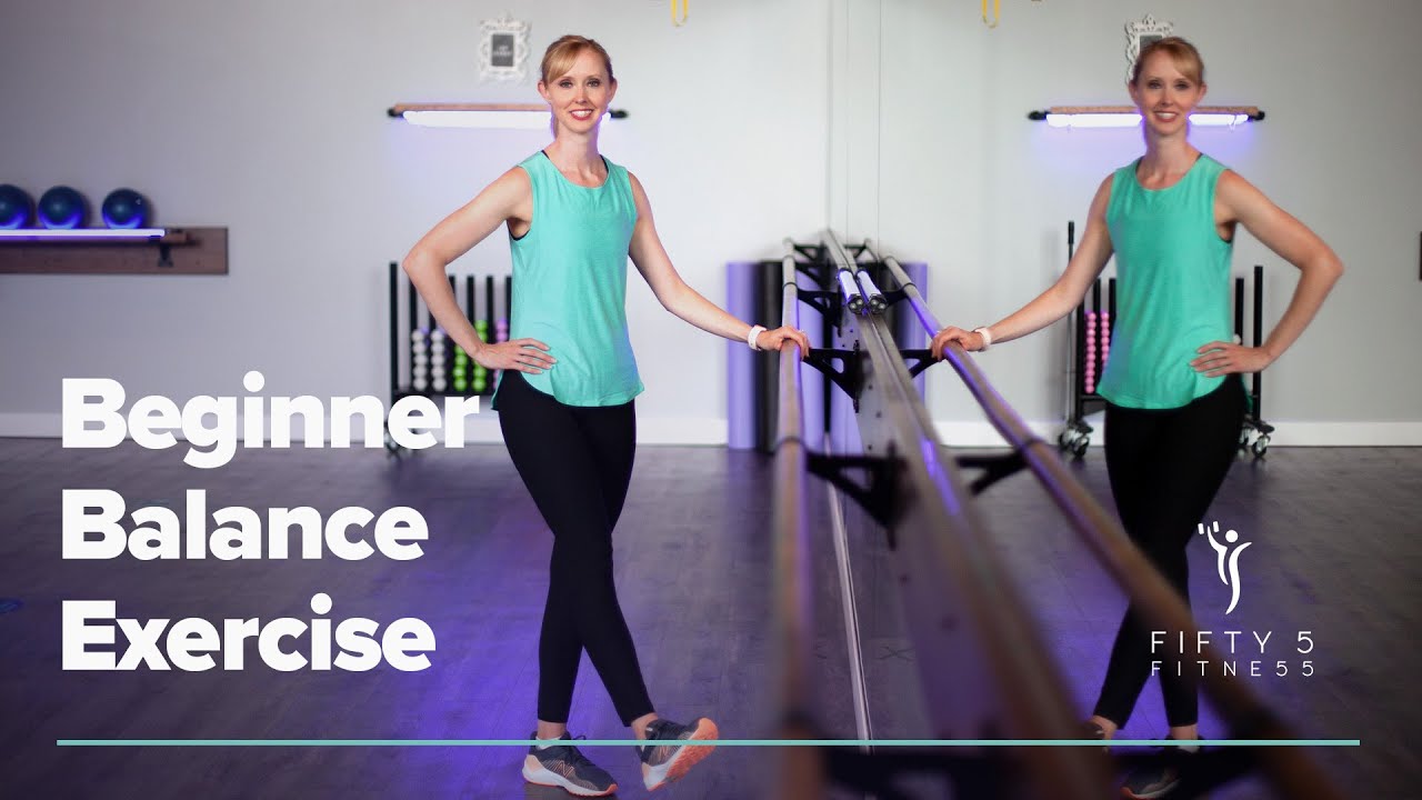 Beginner Balance Exercises - YouTube