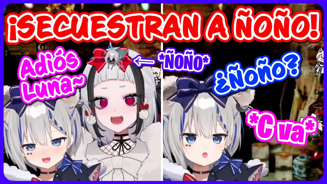 Neon secuestra a Ñoño al momento de retirarse del stream de Luna【Luna ...