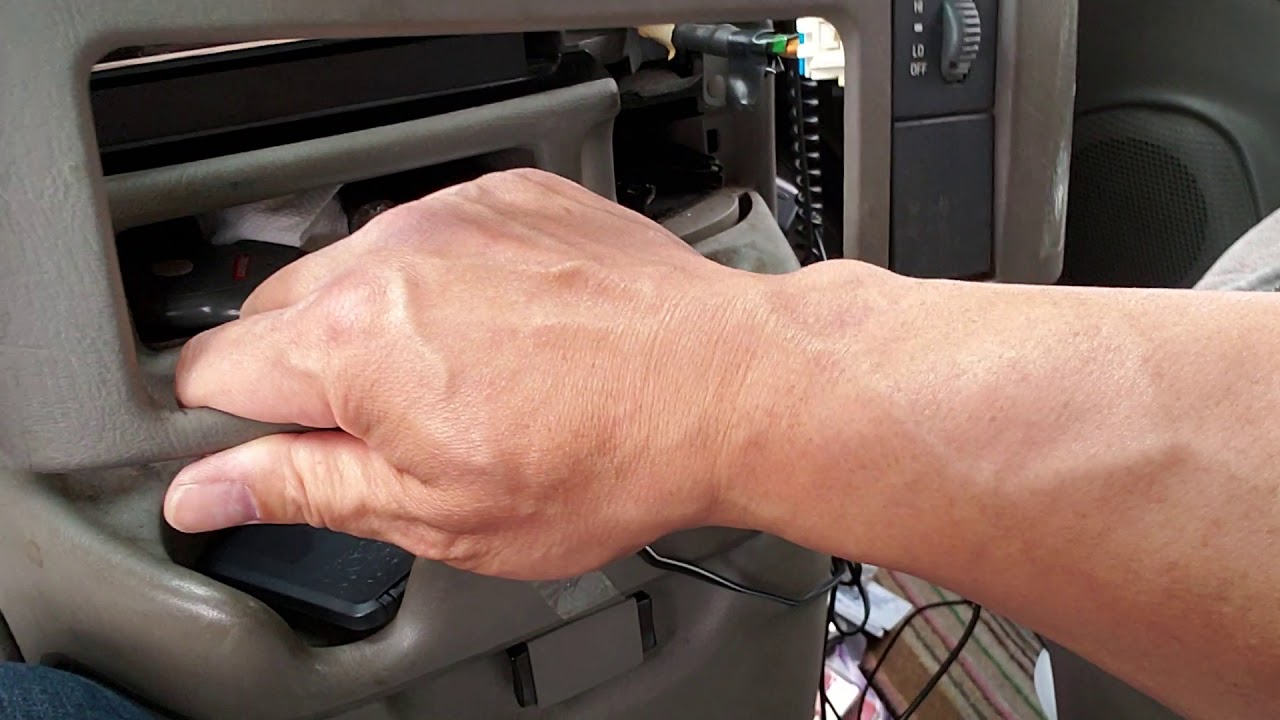 How to replace $20 radio on chevrolet astro gmc safari - YouTube