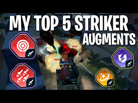 My Top 5 Striker Augments! Tanki Online | By Jumper! - YouTube