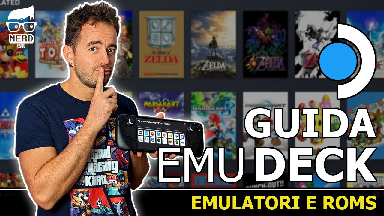Retrogaming su Steam Deck. Guida completa EmuDeck 2.0 - YouTube