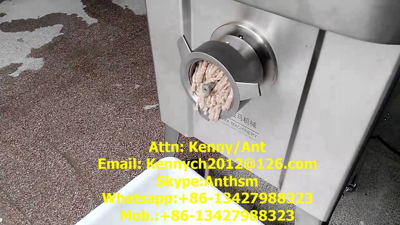 JR-32 industrial meat grinding mincing, milling machine, meat grinder ...