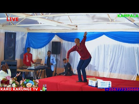 Ngarutse imbere yaawe pastor kayiranga perfoming live on stage in kampala uganda