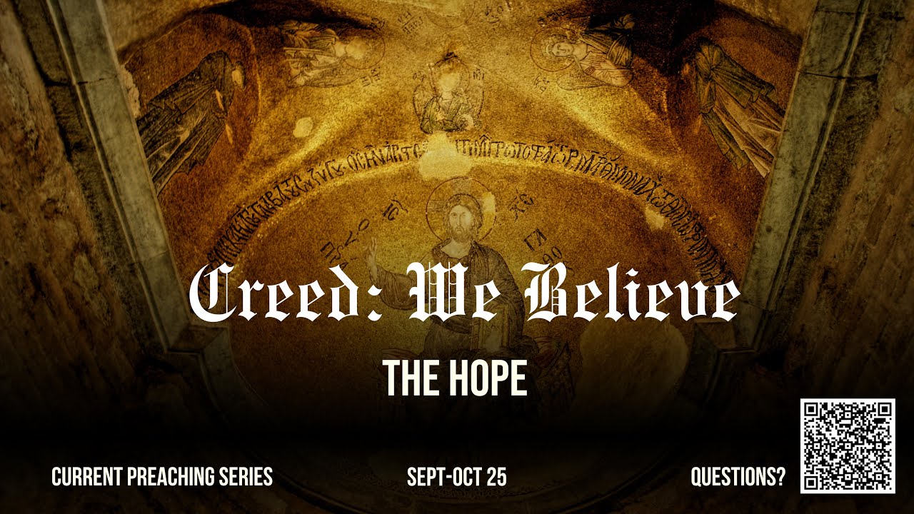 Sunday 19th October - Seb speaking on The Creed: We Believe In - The ...
