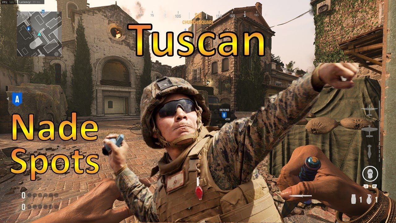 NADE SPOTS! (Tuscan) | Call of Duty Vanguard - YouTube