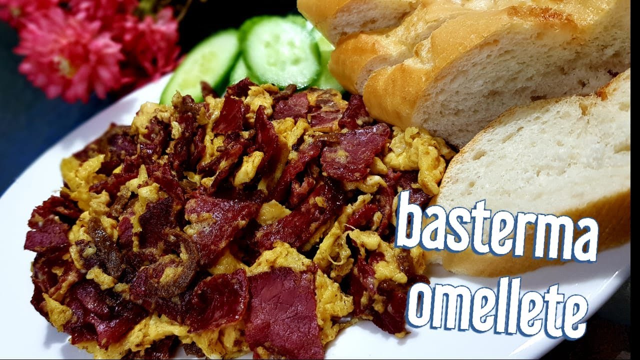 BASTERMA WITH EGG بسطرمه بالبيض - YouTube