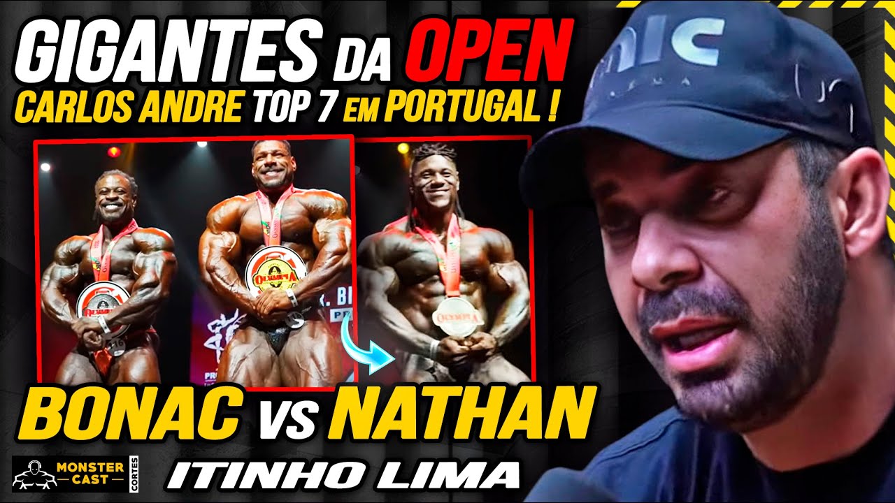 CONFRONTOS da OPEN BODYBUILDING ! BRASIL no PÓDIO do PORTUGAL PRO ...