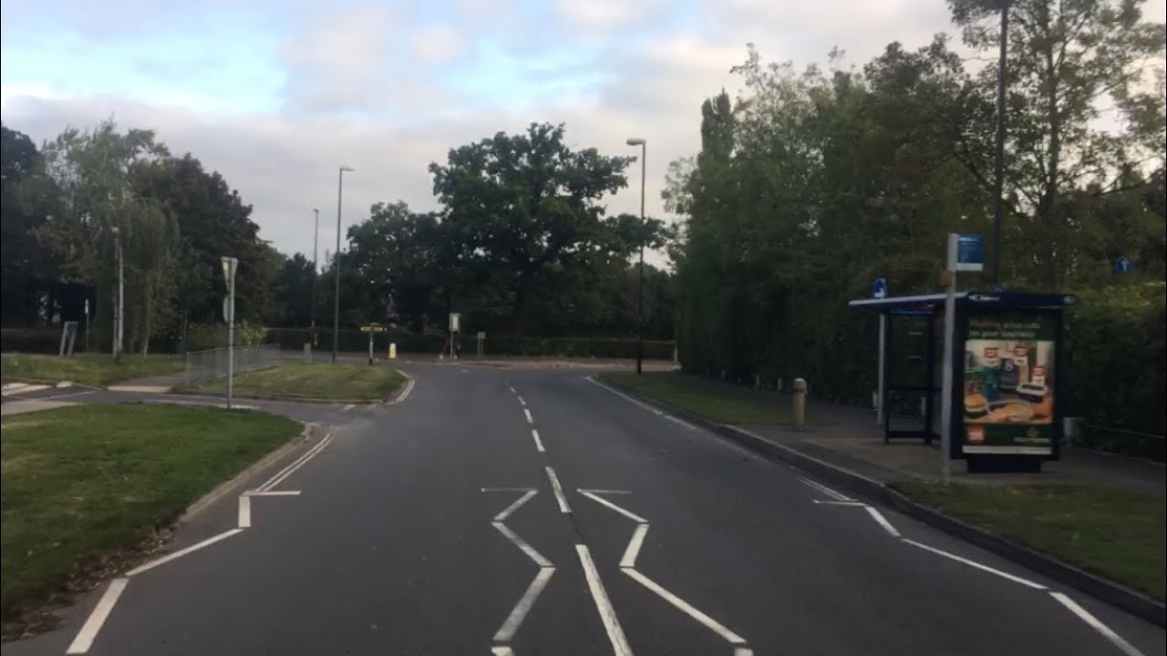 *FULL ROUTE VISUAL* Metrobus (Crawley) Route 3: Gatwick South - Crawley ...