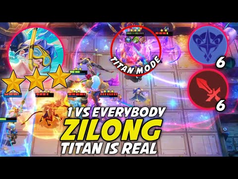 HYPER ZILONG TITAN MODE ! COMBO 6 WM 6 ASTRO! ZILONG 3 STARS !!! 1 VS EVERYBODY VERY STRONGER