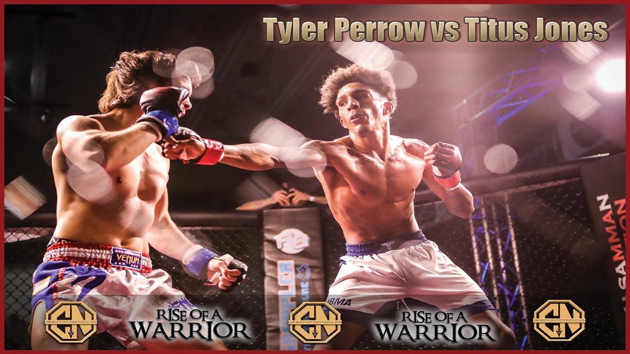 Combat Night Pro - ROAW - Tyler Perrow vs Titus Jones - YouTube