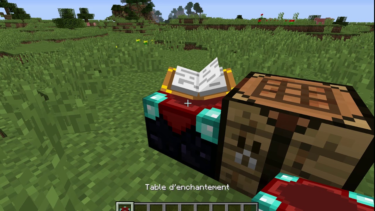 comment faire une table d'enchantement - YouTube