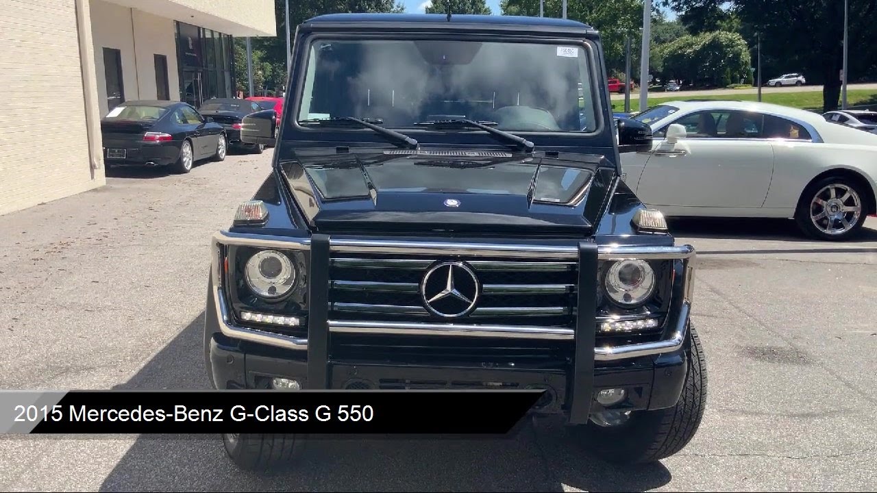 2015 Mercedes-Benz G-Class G 550 Sport Utility Raleigh Charlotte ...