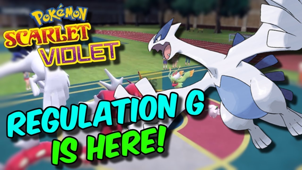 REGULATION G IS OFFICIALLY HERE! - Pokemon Scarlet/Violet VGC Reg G ...