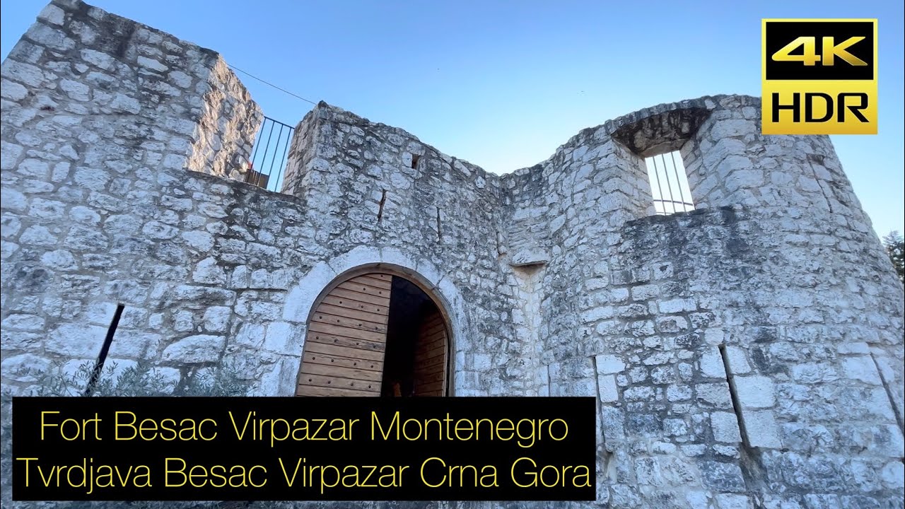 Fort Besac Virpazar Montenegro January 2023 - Tvrdjava Besac Virpazar ...