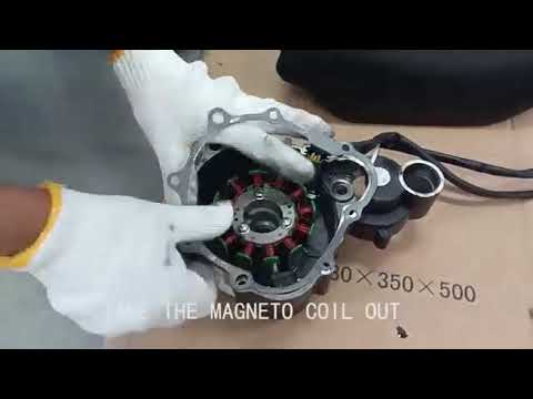 How to replace the magneto coil - YouTube