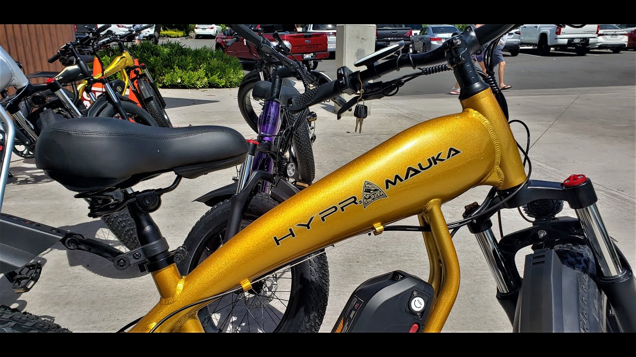 HYPR E-Bike 26 in Mauka Series - Golden Yellow - YouTube