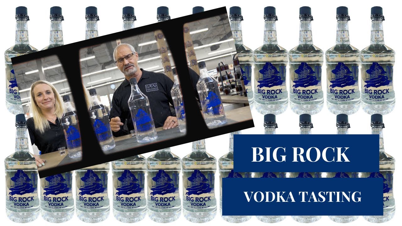 Vodka Tasting - Big Rock Vodka - YouTube