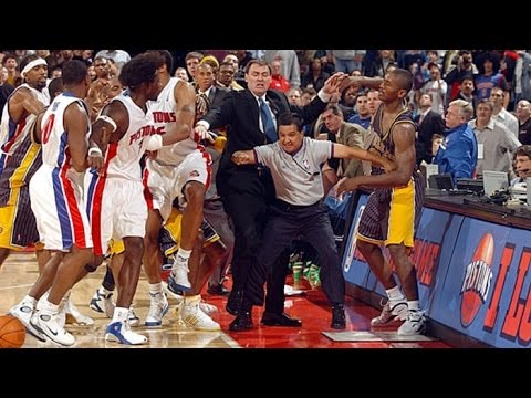 Malice at the Palace The Best Fight NBA - YouTube
